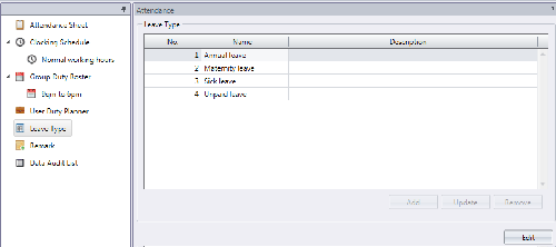 Time and Attendance Module