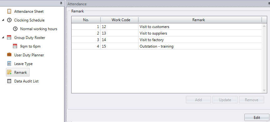 Time and Attendance Module