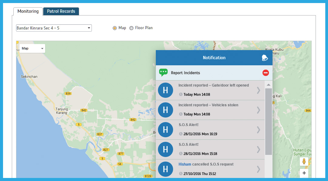 TIMETEC PATROL KEY FEATURES